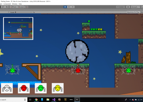 Super Bongo Spiders | Global Game Jam