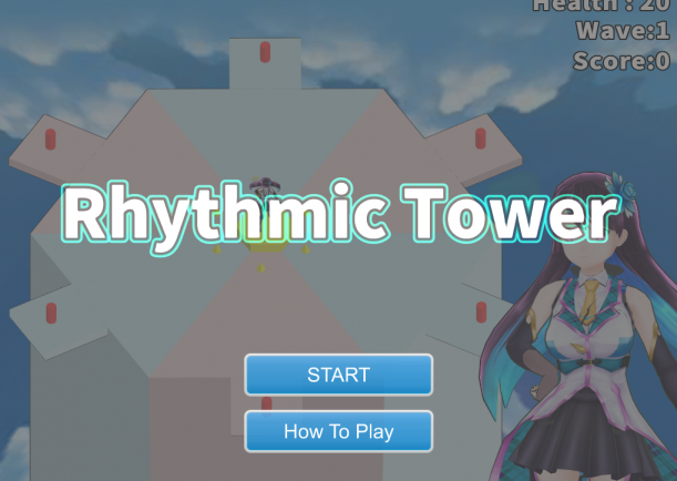 Rhythmic Tower | Global Game Jam