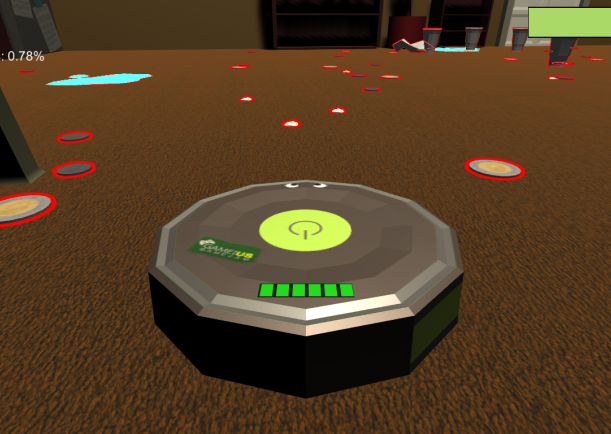 Roomba Simulator | Global Game Jam