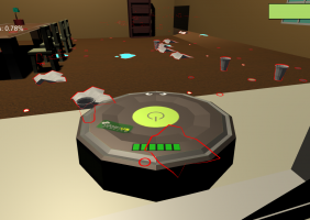 Roomba Simulator | Global Game Jam