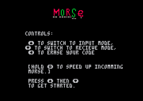 Morse Adventure Framework Demo | Global Game Jam